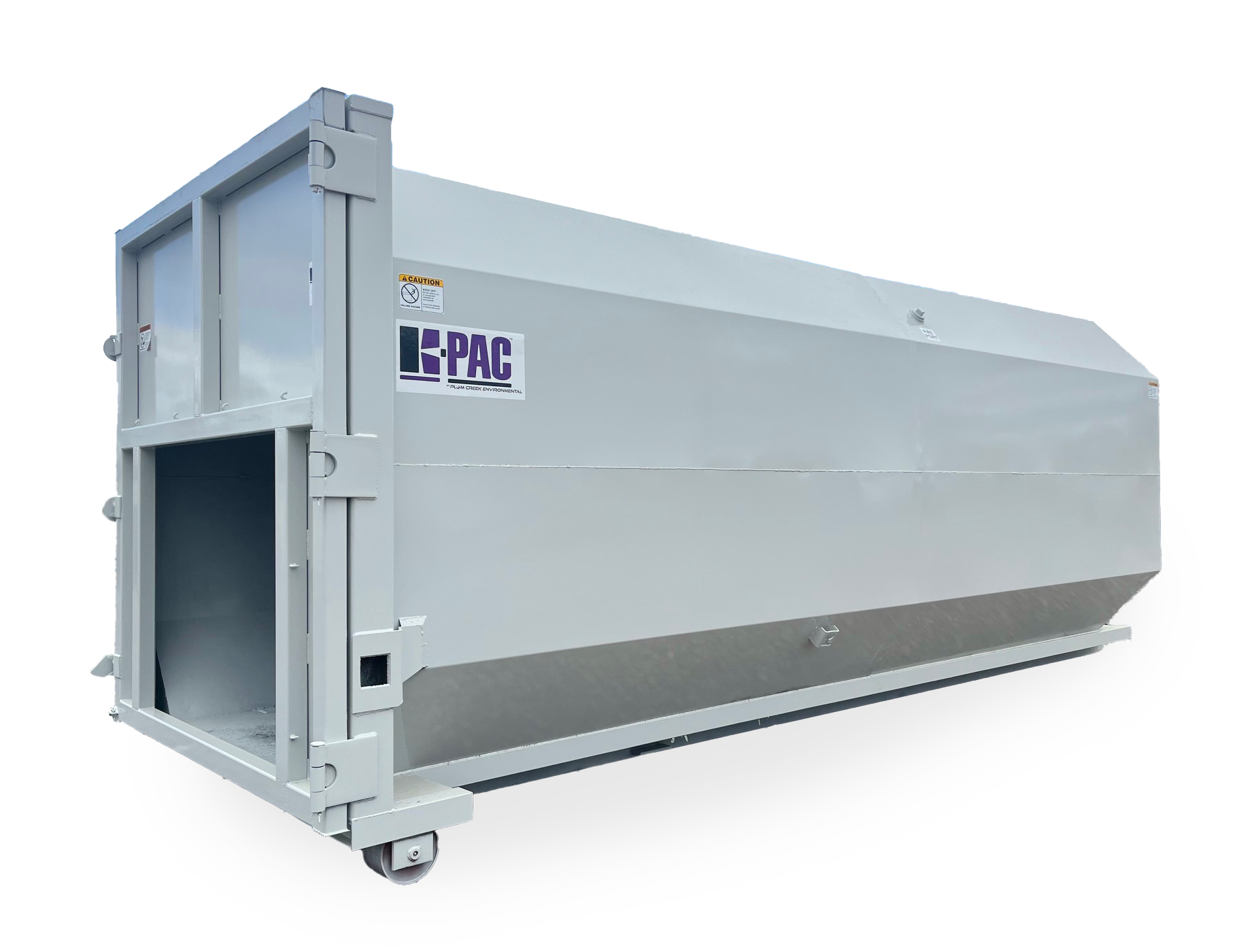 K-PAC: Octagon Compactor Containers 30 and 40 cubic yards | PLUM Creek ...